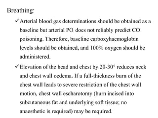 Nursing management of patient with Burns | PPTX
