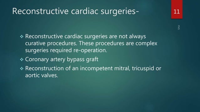 Nursing management of patient with cardiac surgeries. | PPTX