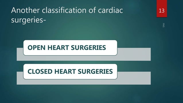 Nursing management of patient with cardiac surgeries. | PPTX