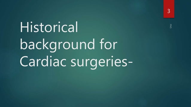 Nursing management of patient with cardiac surgeries. | PPTX