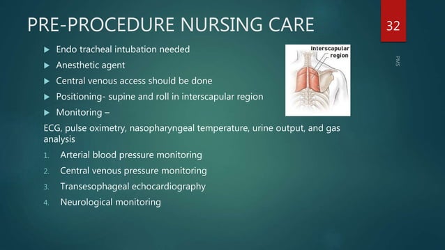 Nursing management of patient with cardiac surgeries. | PPTX