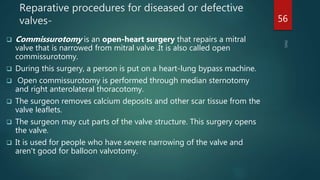 Nursing management of patient with cardiac surgeries. | PPTX