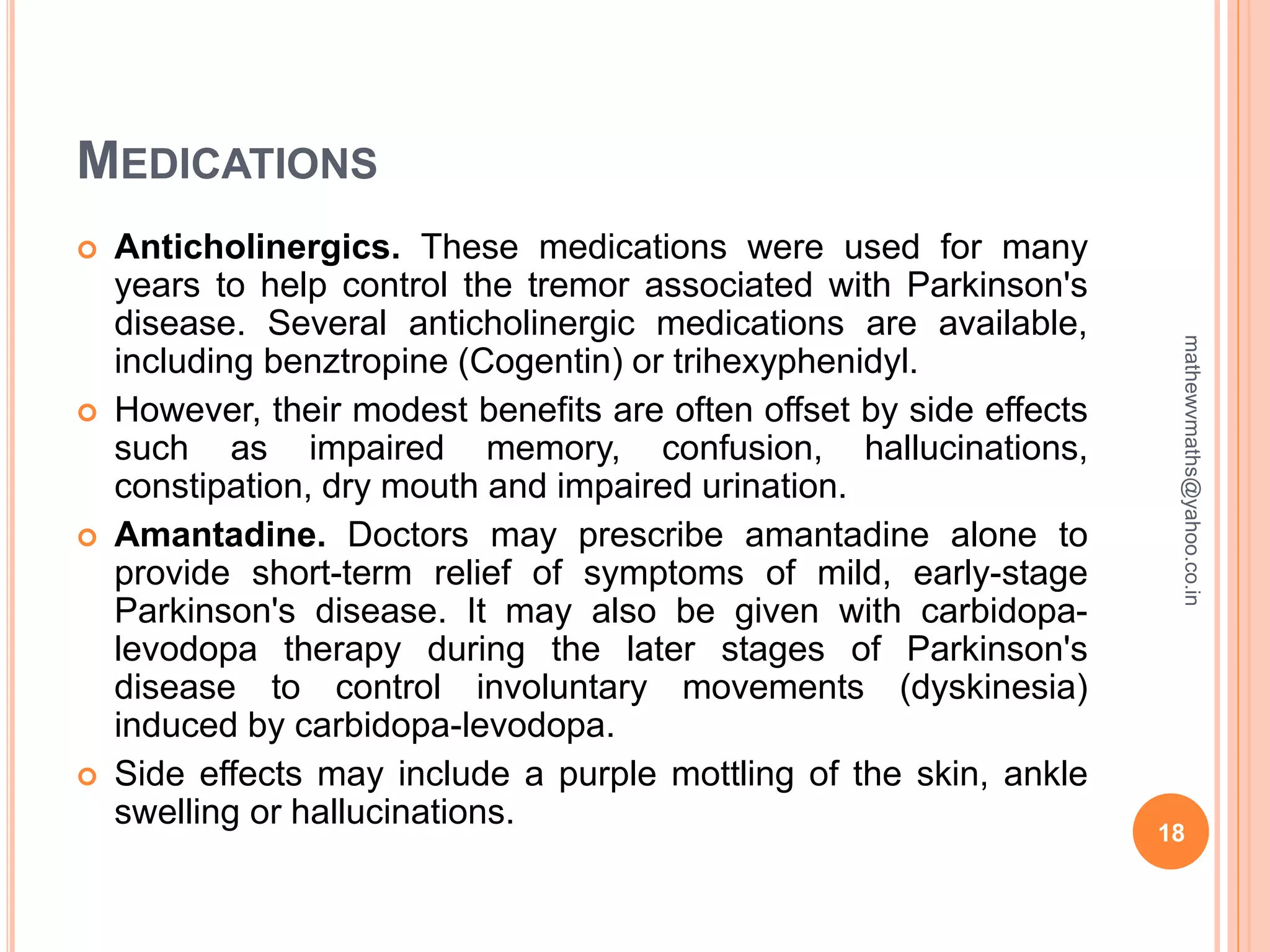 Nursing management of patient with chronic neurological problems | PPTX