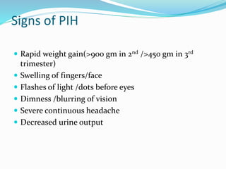 Nursing management of pregnant women | PPTX