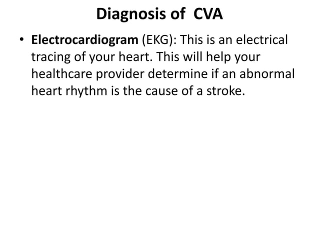 Nursing management with cva patient | PPTX | Brain and Nervous System ...