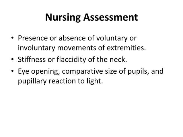 Nursing management with cva patient | PPTX | Brain and Nervous System ...