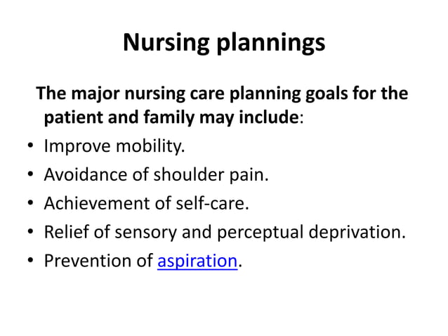 Nursing management with cva patient | PPTX | Brain and Nervous System ...