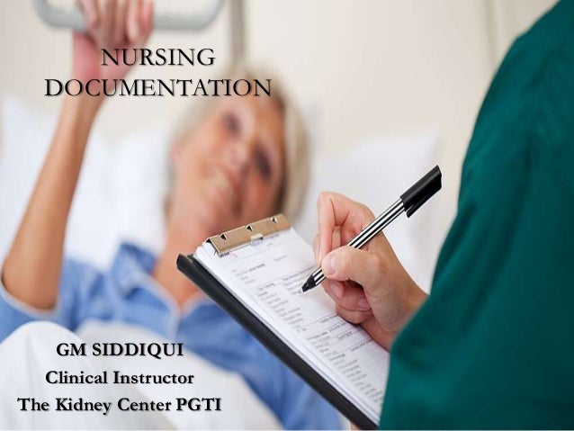 Documentation In Nursing