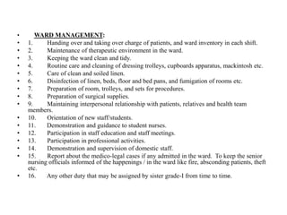 Nursing Officer Job Description | PPTX