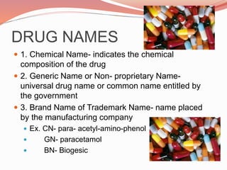 Nursing pharmacology | PPT