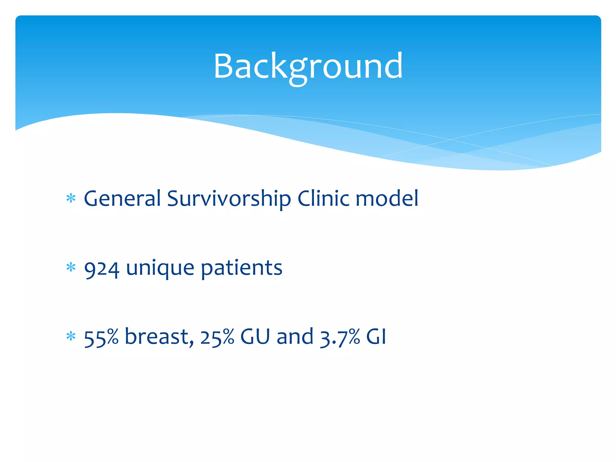 Moffitt Cancer Center Survivorship Program | PPTX