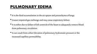 Edema And Thrombosis Pptx
