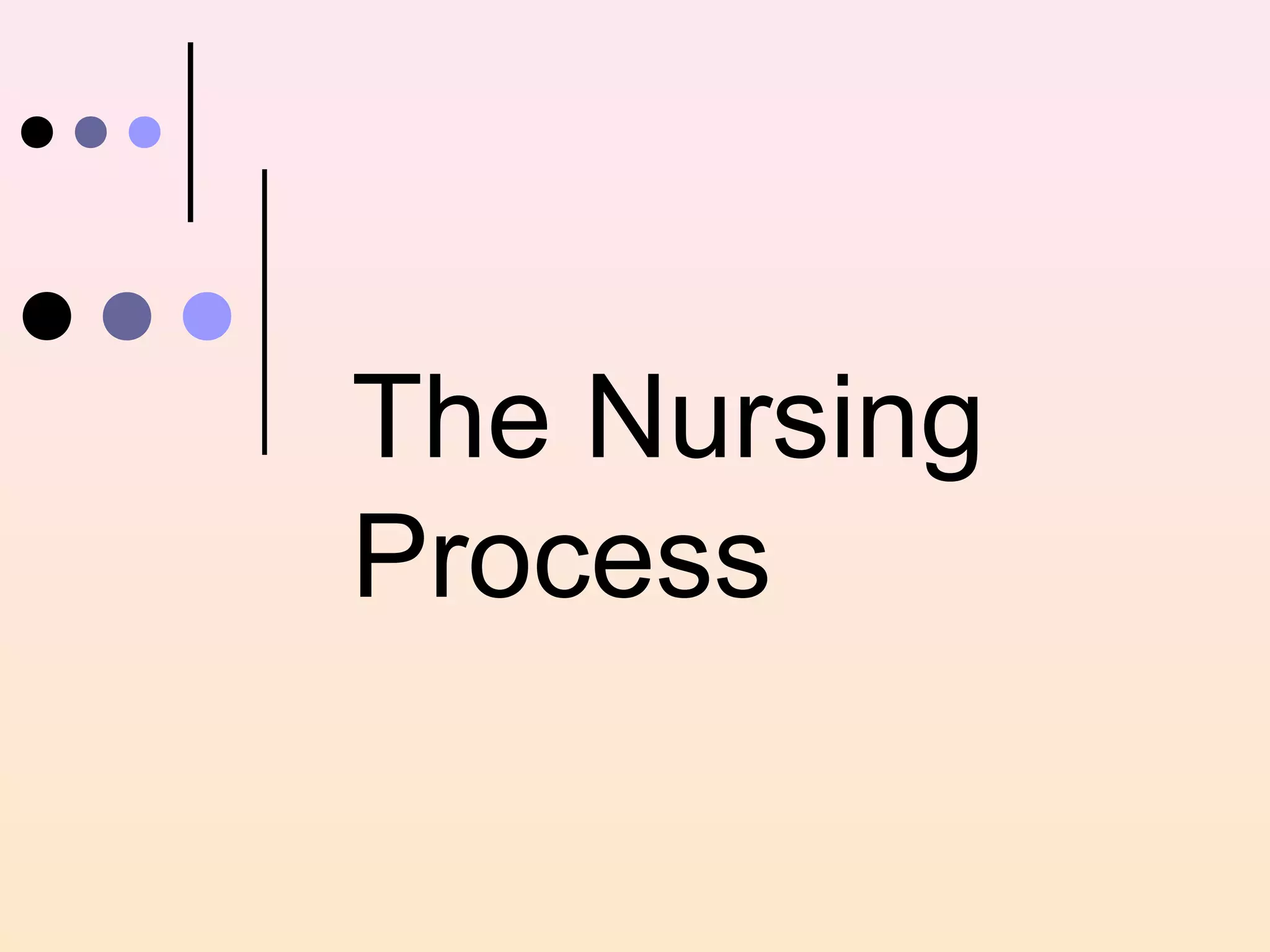 Nursing Process | PPT