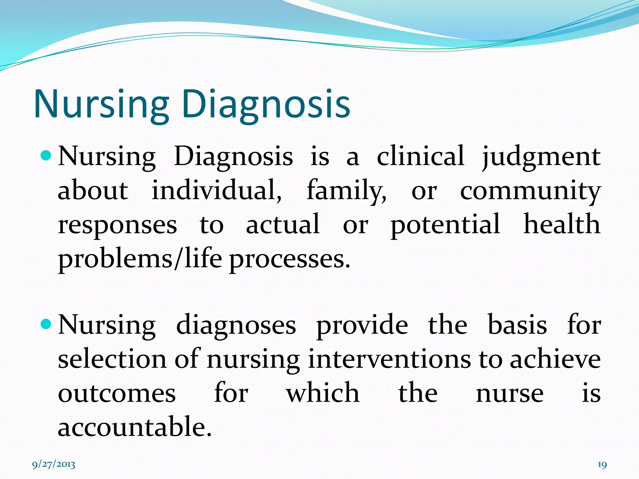 Nursing process | PPTX