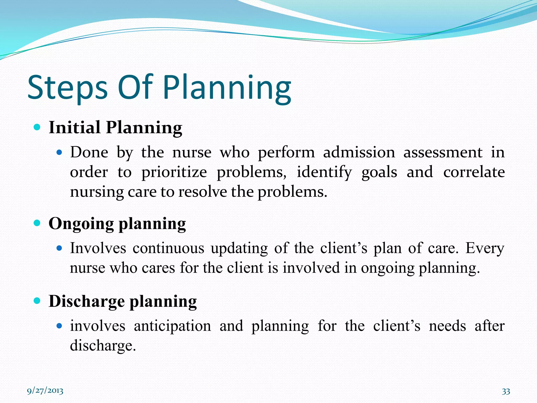Nursing process | PPTX