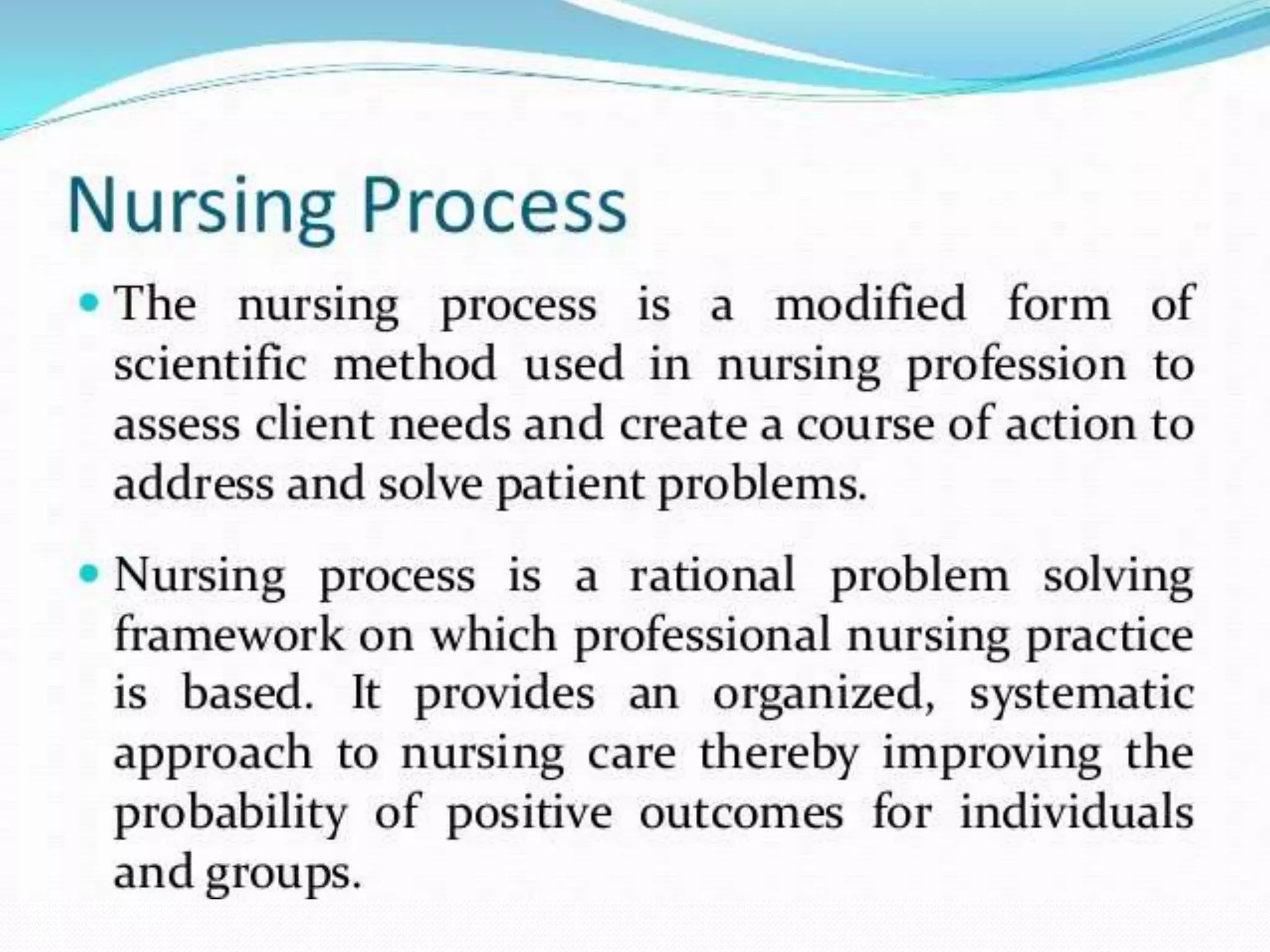 Nursing Process | PPTX