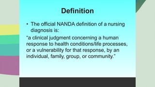 NURSING PROCESS | PPTX | Healthcare Industry | Industries