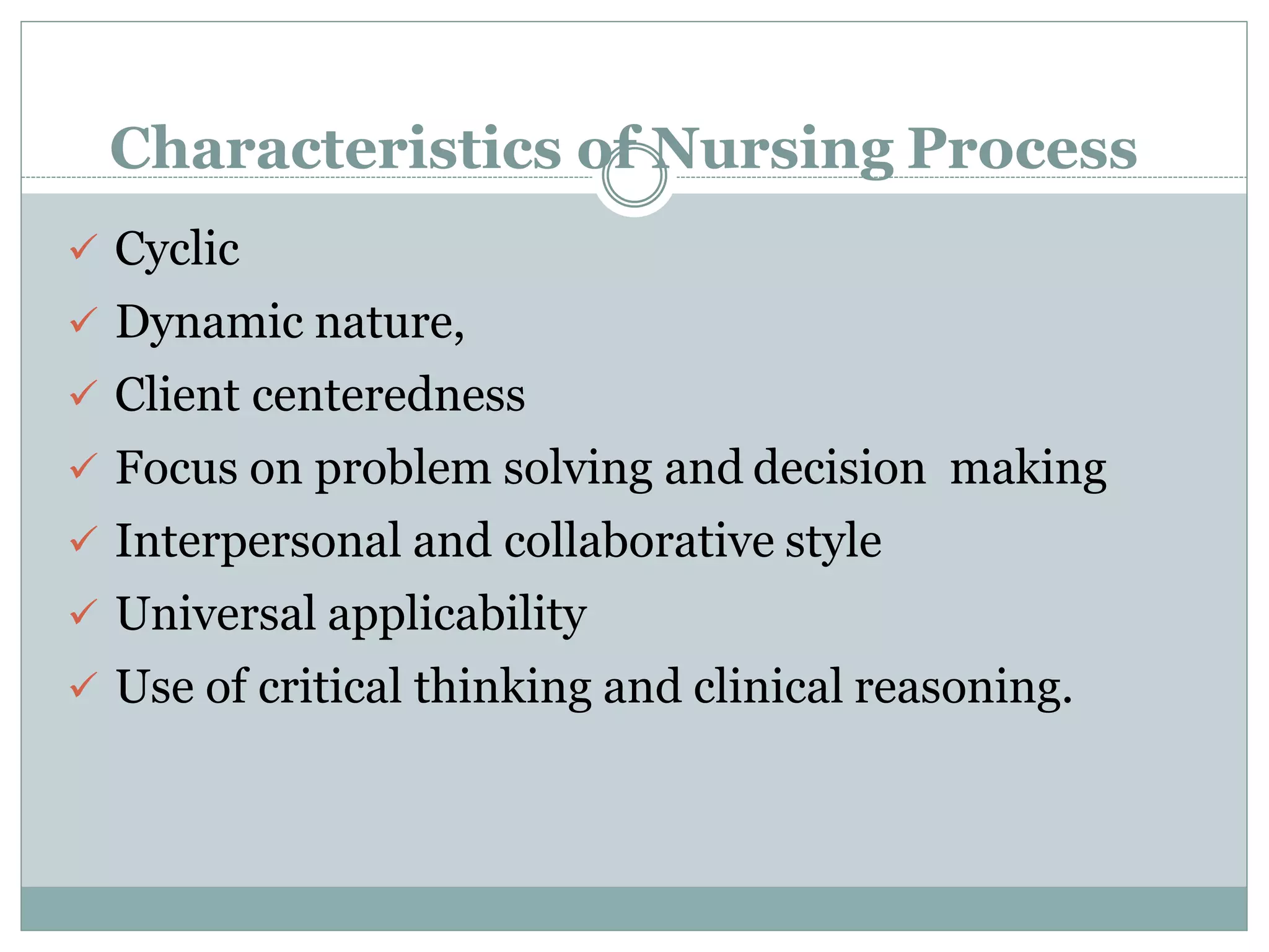 Nursing process ... | PPT