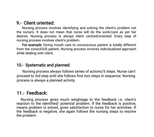 Nursing process | PDF | Medical Health