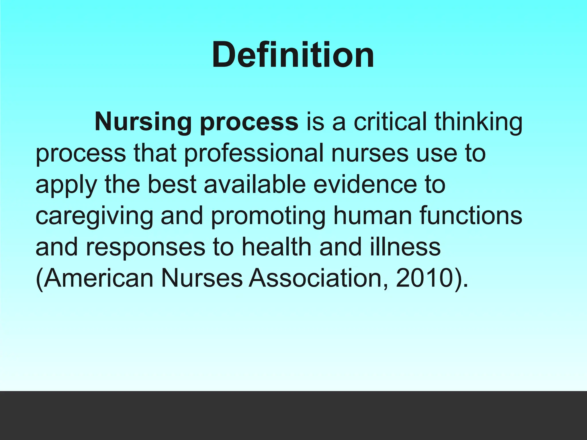 nursing process assignment for MSc Nursing | PPTX