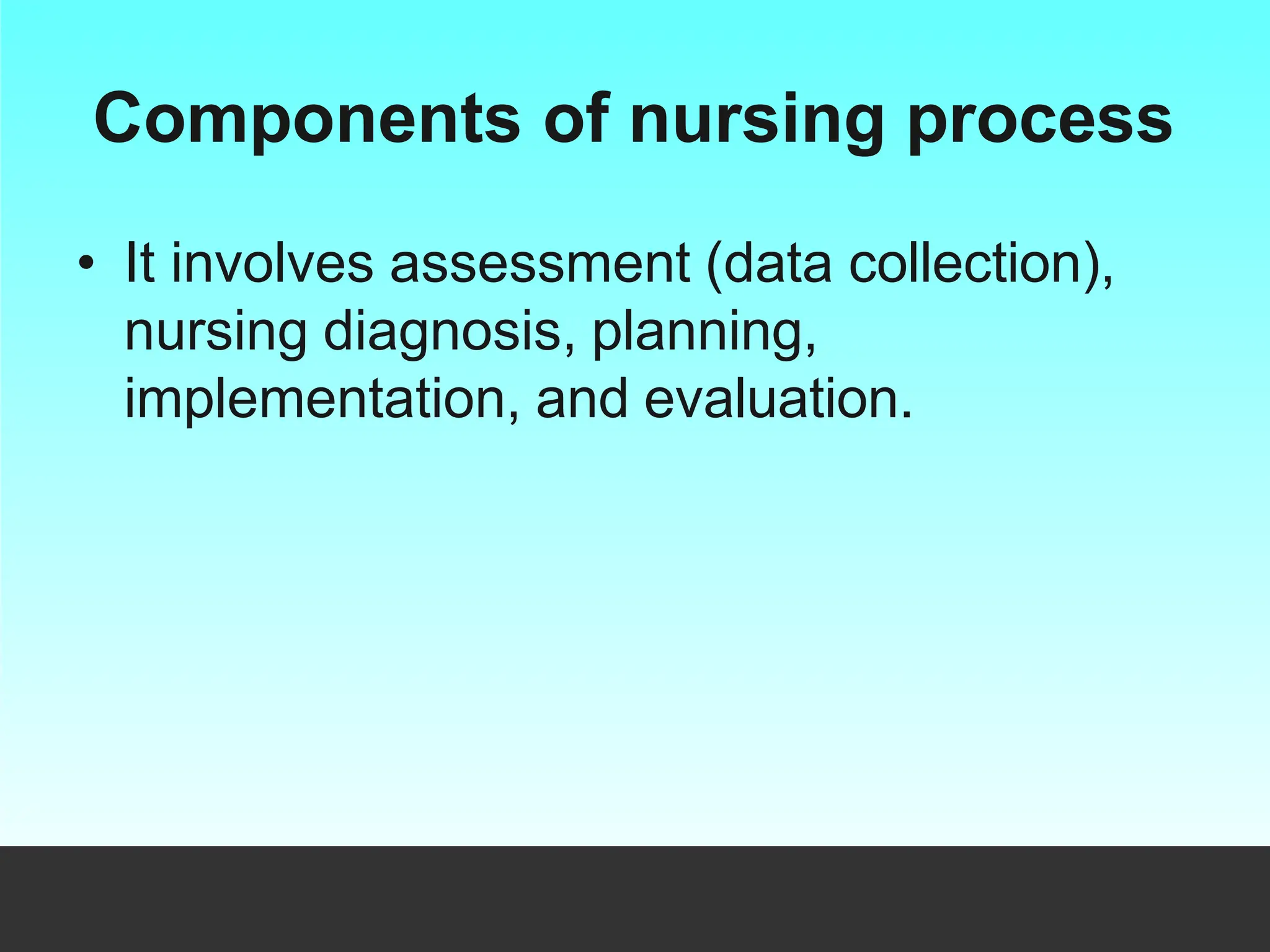 nursing process assignment for MSc Nursing | PPTX