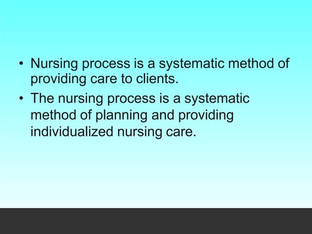 nursing process assignment for MSc Nursing | PPTX | Healthcare Industry ...