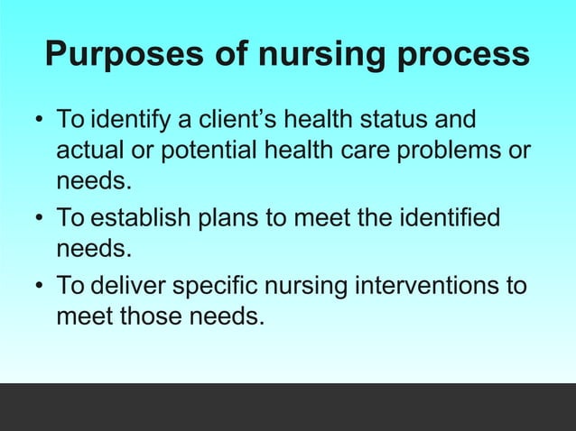 nursing process assignment for MSc Nursing | PPTX | Healthcare Industry ...