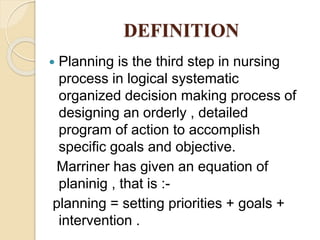 nursing process . In nursing management. | PPTX