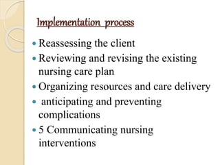 nursing process . In nursing management. | PPTX | Parenting Babies and ...