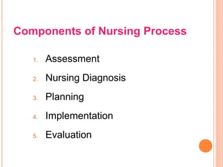 Nursing process assessment | PPTX