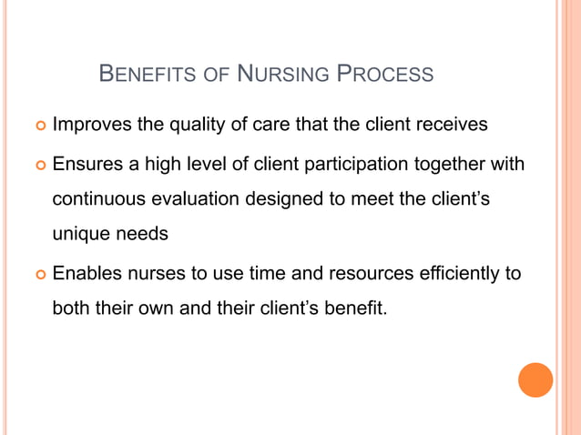 Nursing process assessment | PPTX