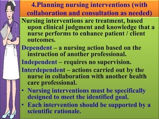 Nursing process | PPTX