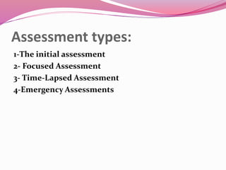 Nursing process assessment | PPTX