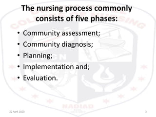 Community Nursing process | PPSX