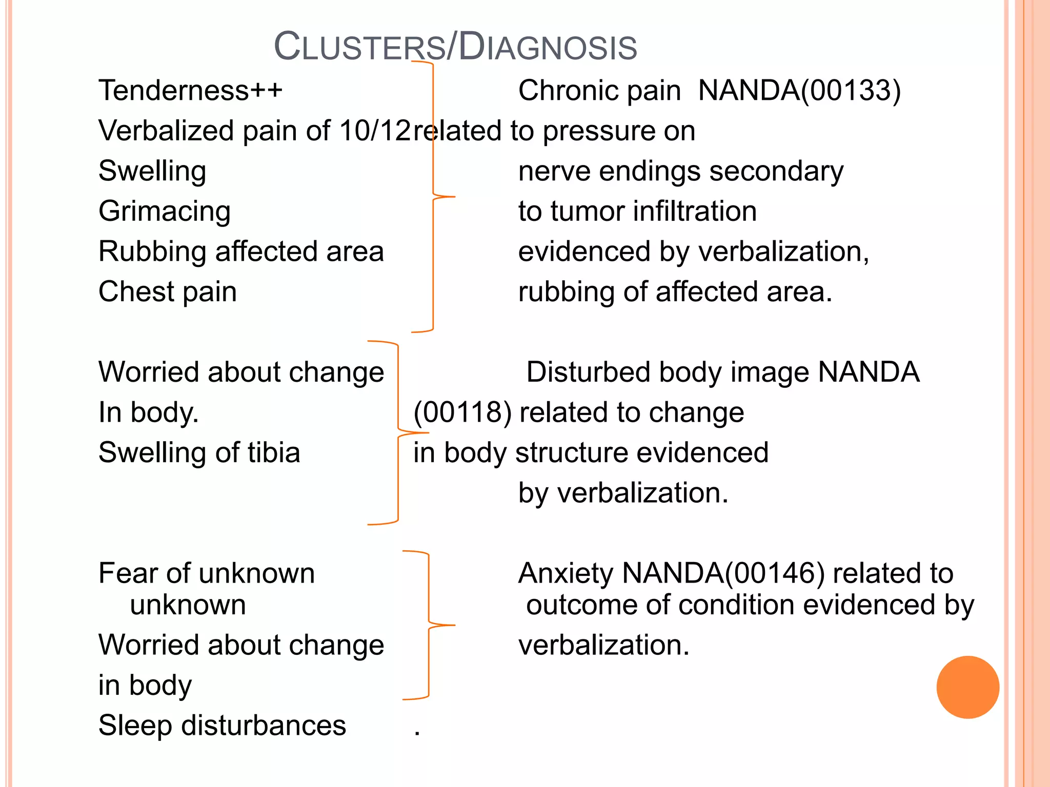 Nursing process, nanda i, nic & noc | PPTX | Diseases and Conditions ...