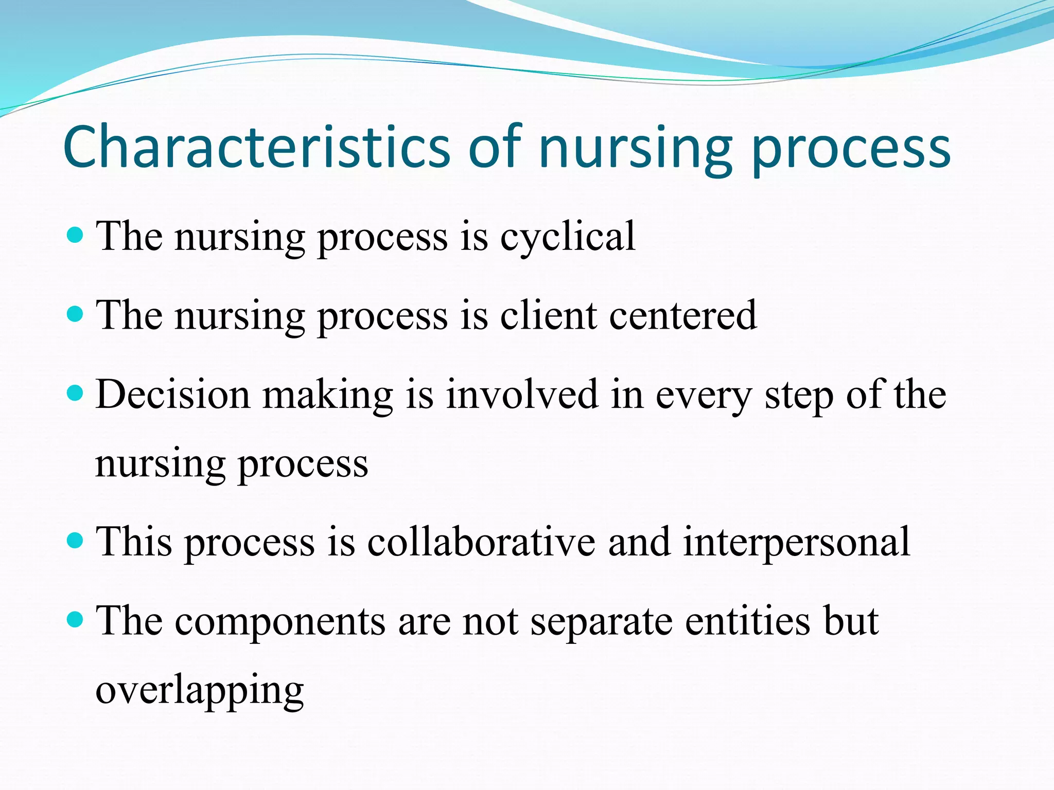 Nursing process (fundamental of nursing) | PDF