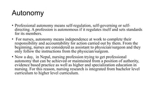 Nursing Profession and its importance.pptx