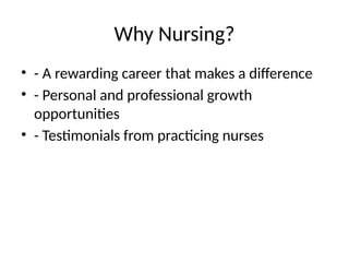 Become a Nurse: Steps, skills, and Success Stories | PPTX