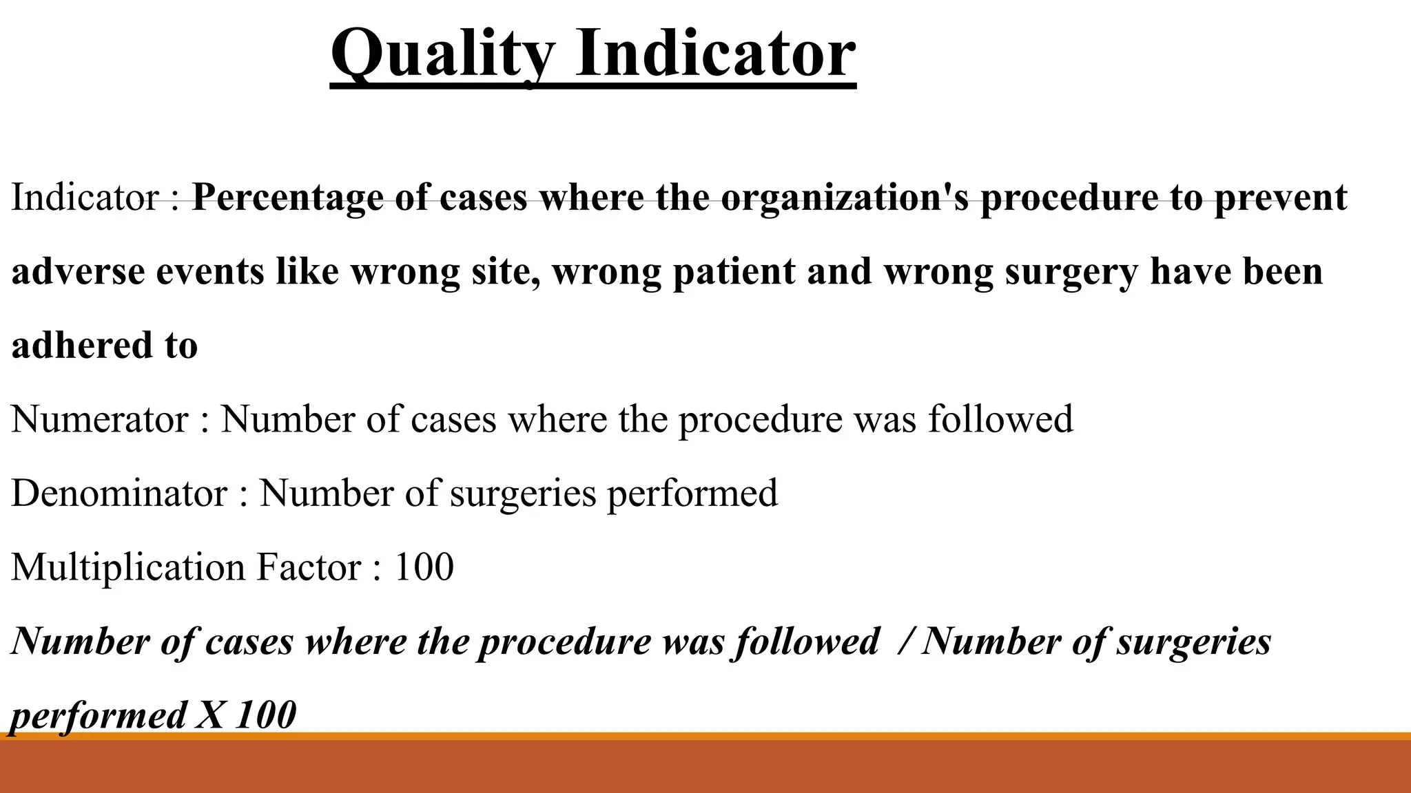 PPT about how to calculate Nursing Quality Indicators.pptx