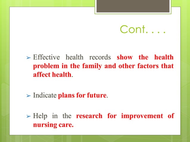 Nursing recording & reporting | PPT