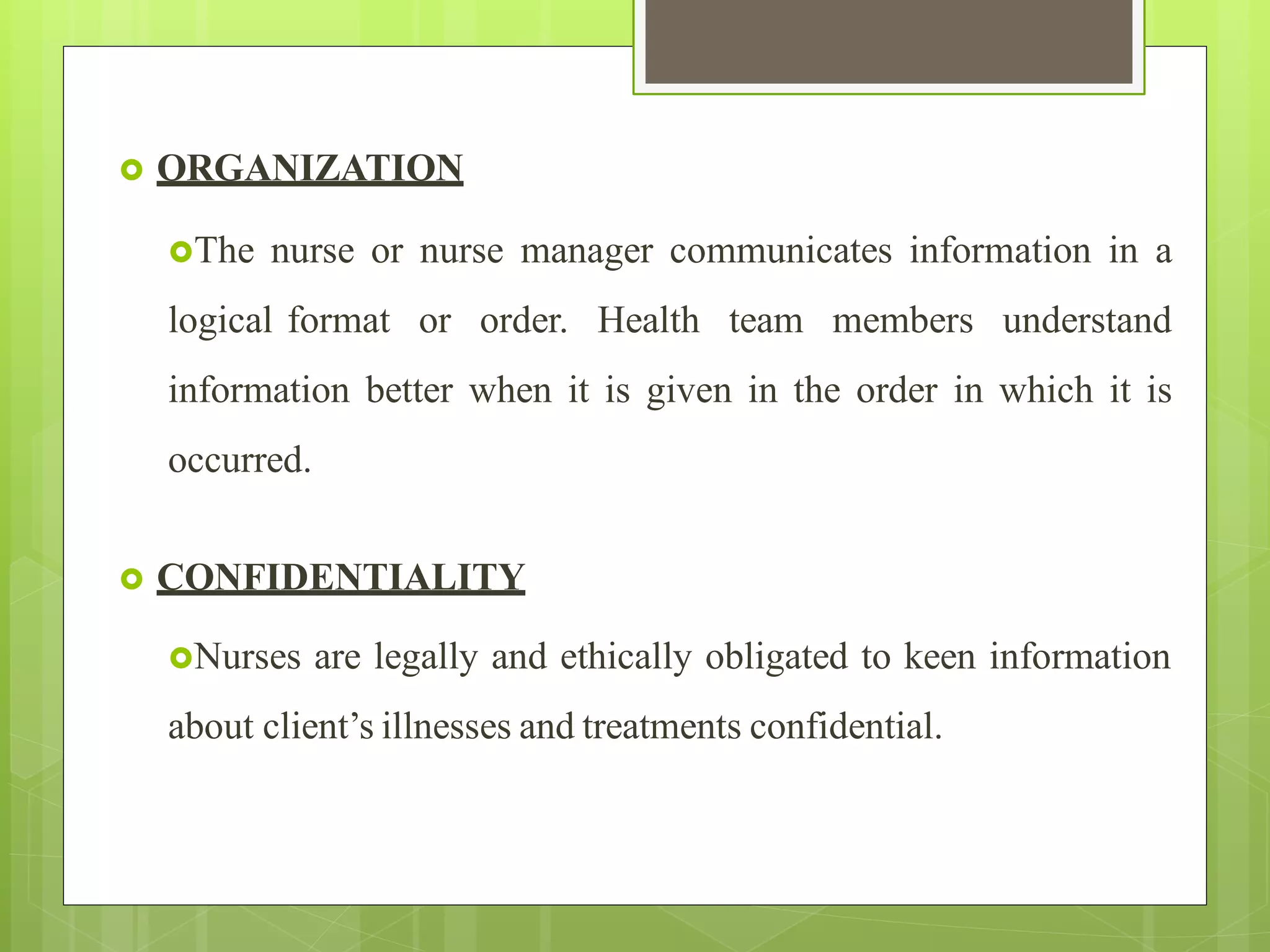 Nursing recording & reporting by Ms. Bhanu, DNS, Ms. Annamma, ADNS & Ms ...