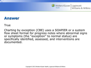 Nursing Records and its details about bookkeeping | PPT