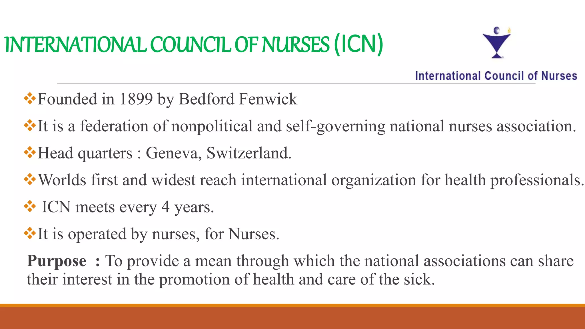 Nursing regulatory bodies | PPTX