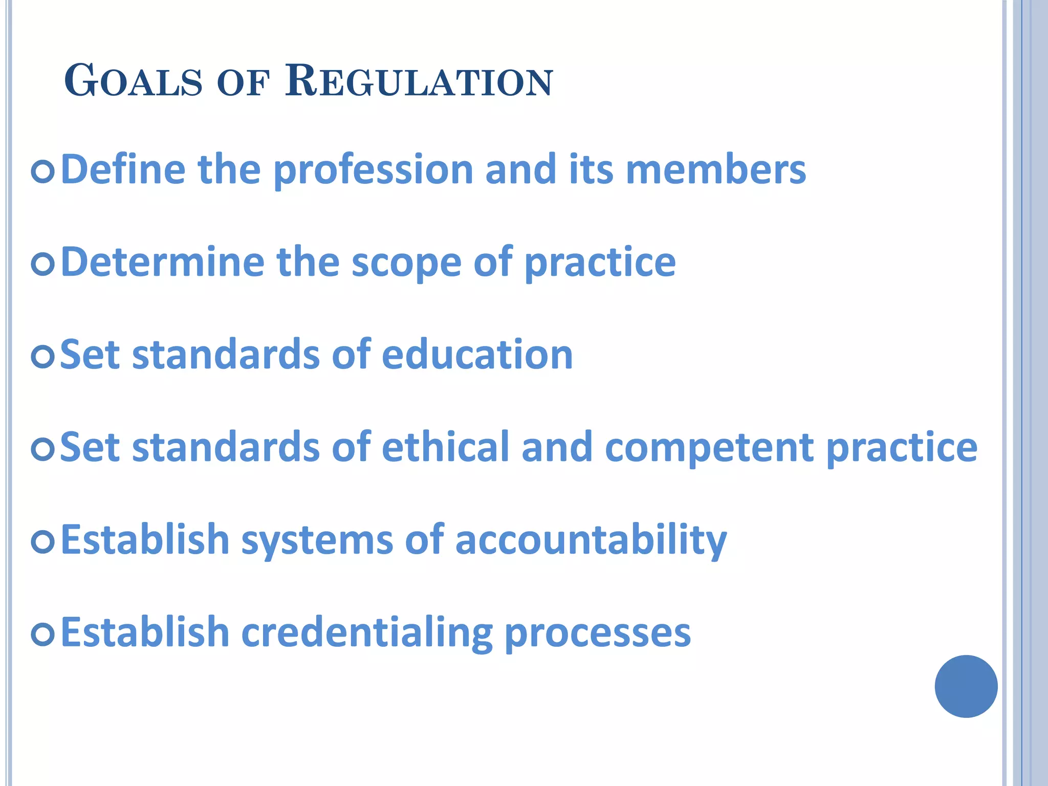 Nursing regulatory mechanisms | PDF