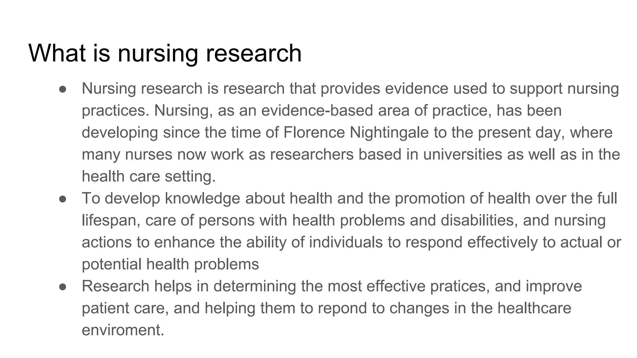 Nursing research | PPT