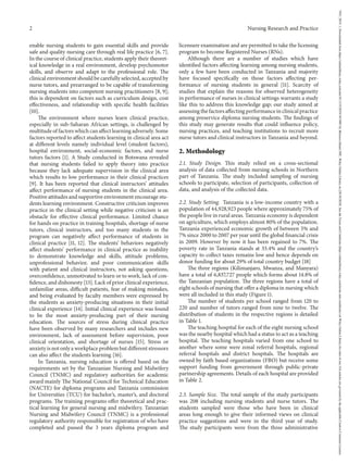 Nursing Research and Practice - 2019 - Gemuhay - Factors Affecting ...
