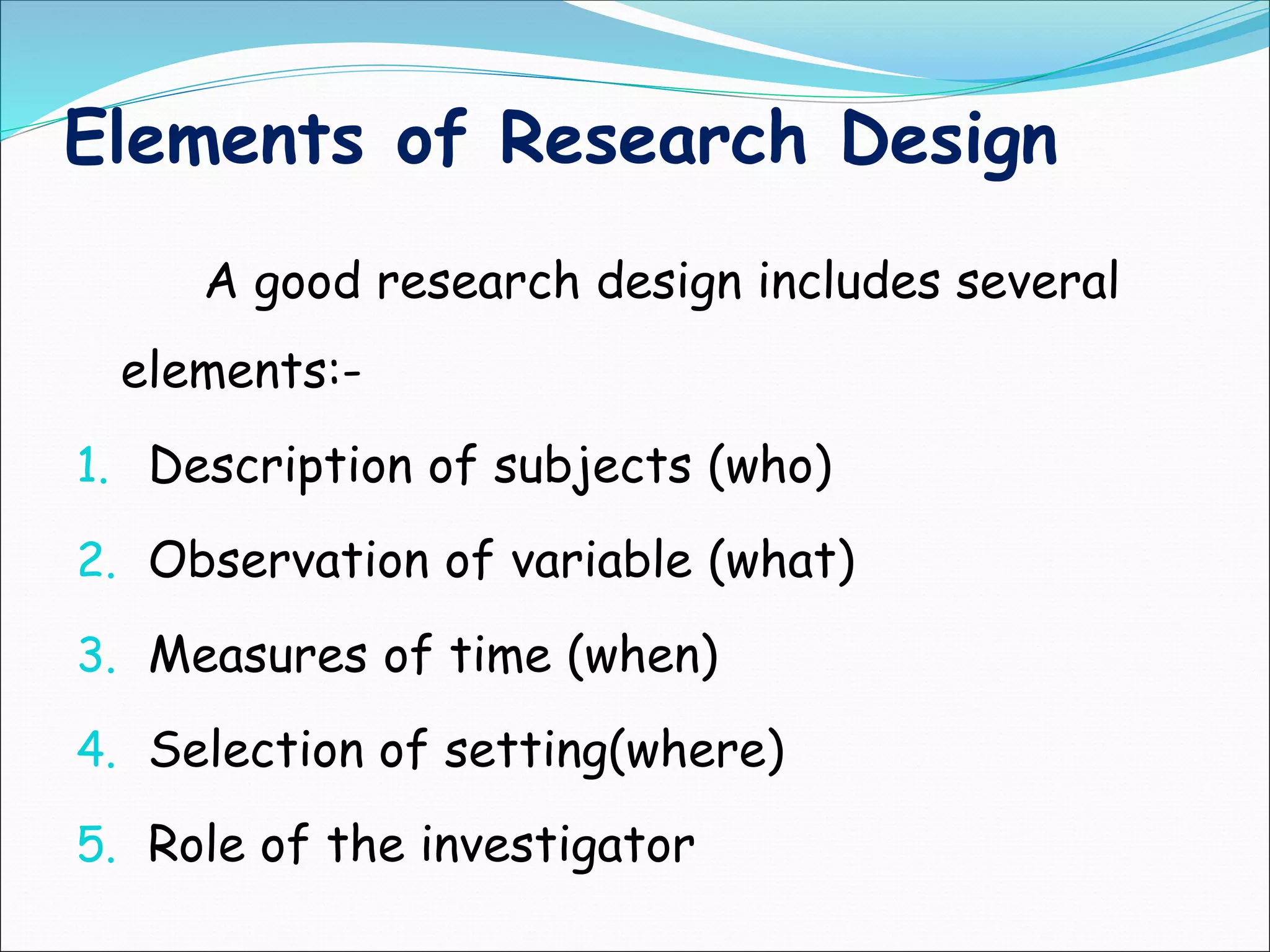 Nursing Research Designs | PDF