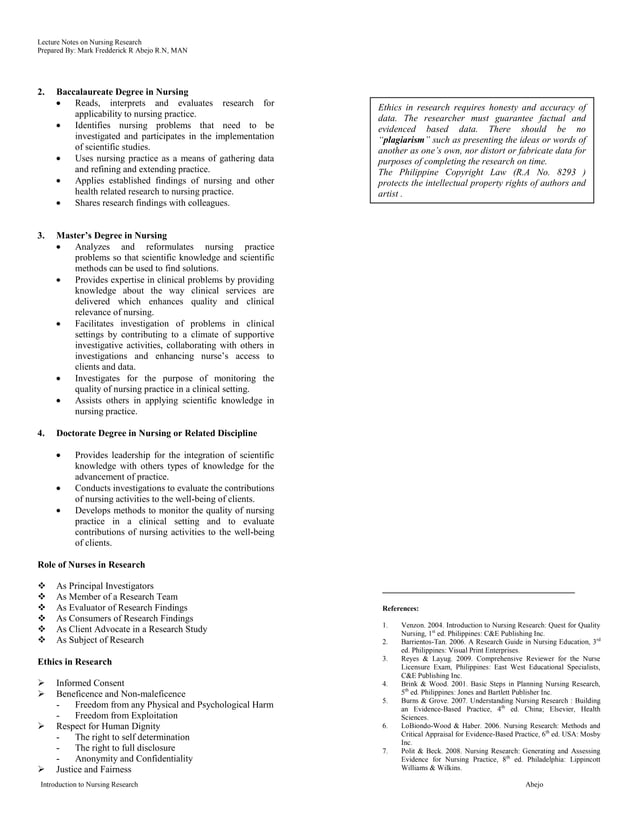 Nursing research introduction | PDF