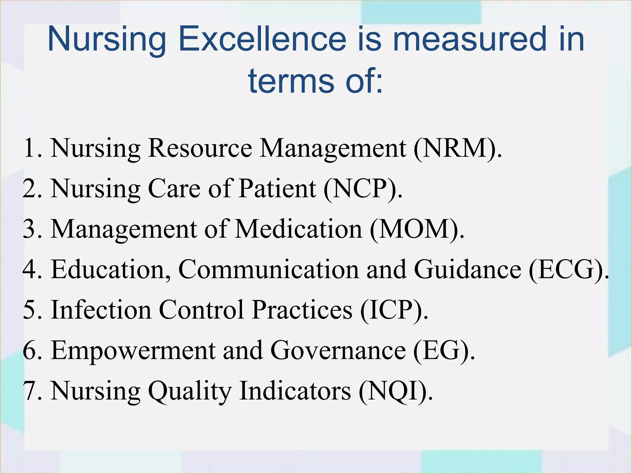 NABH-Nursing resource management | PPTX