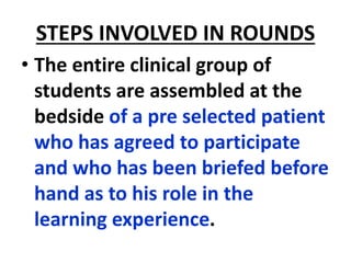 Nursing Rounds | PPTX